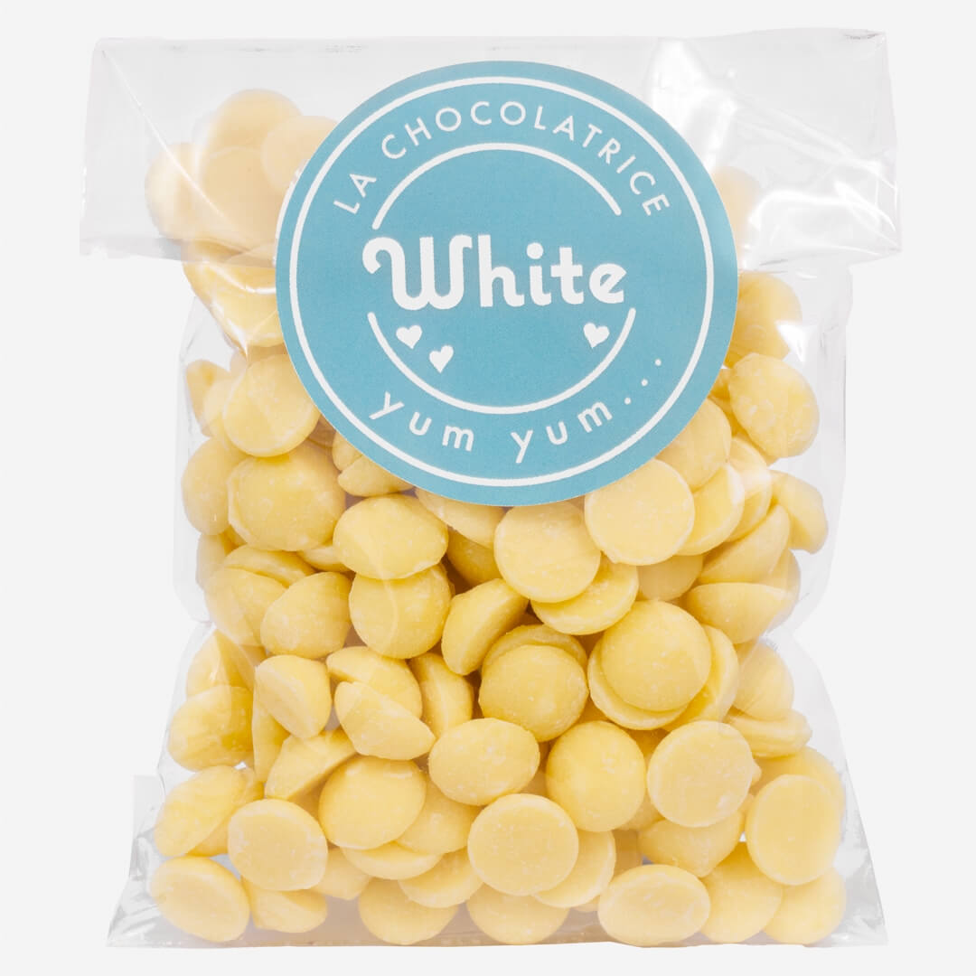 White Chocolate Buttons – La Chocolatrice