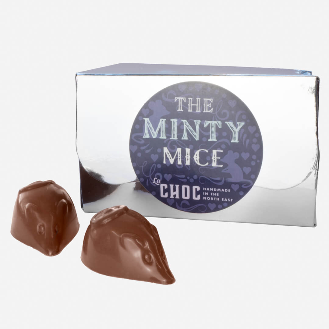 The Minty Mice - Handmade Milk Chocolate with Peppermint Ganache – La ...