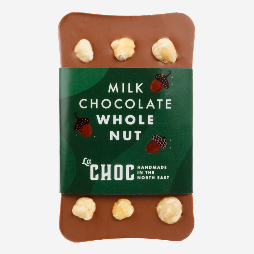 Milk Chocolate Whole Nut – La Chocolatrice